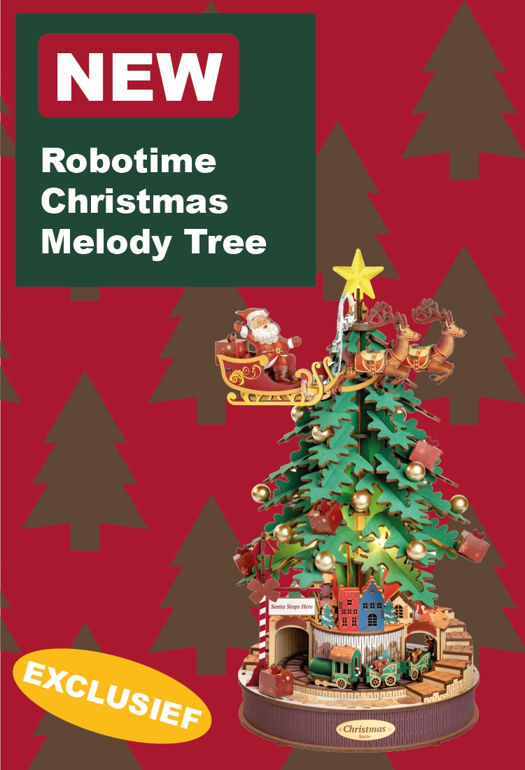 Robotime Nederland | Houten bouwsets en DIY miniatuurhuisjes