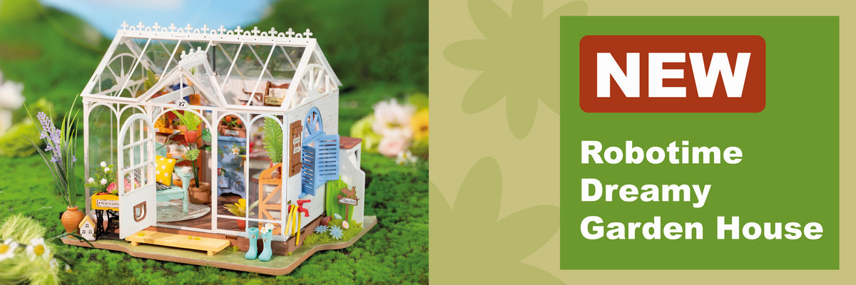 Robotime Nederland | Houten bouwsets en DIY miniatuurhuisjes
