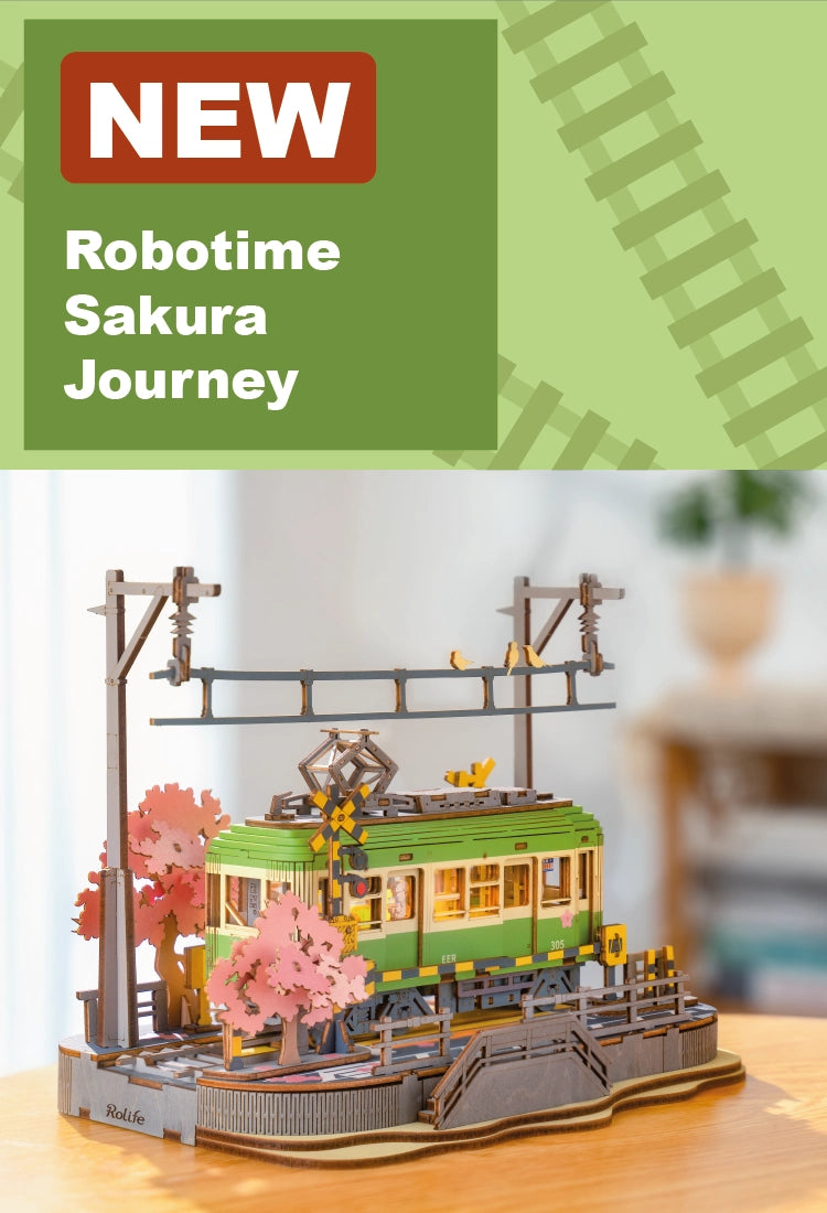 Robotime Nederland | Houten bouwsets en DIY miniatuurhuisjes