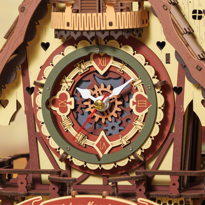 Robotime Cuckoo Clock | Houten klok bouwpakket | Robotime Nederland