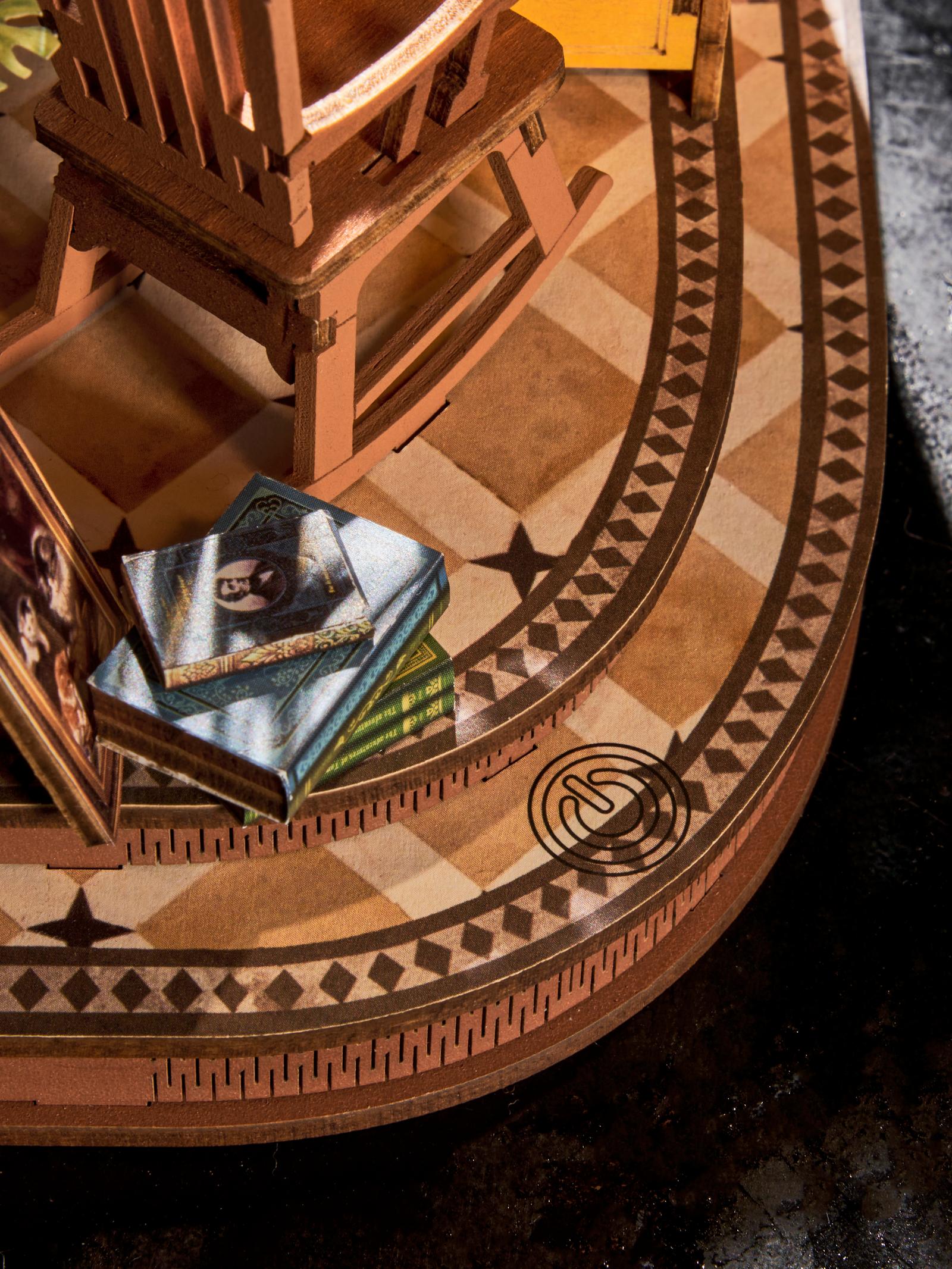 Robotime Silent Corner Study | DIY book nook steun | Robotime Nederland